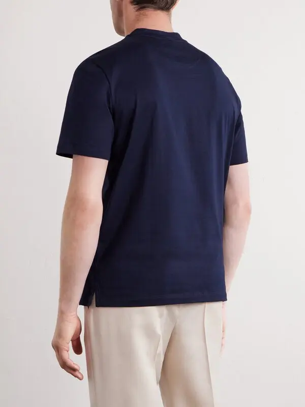 Brioni Cotton-jersey T-shirt