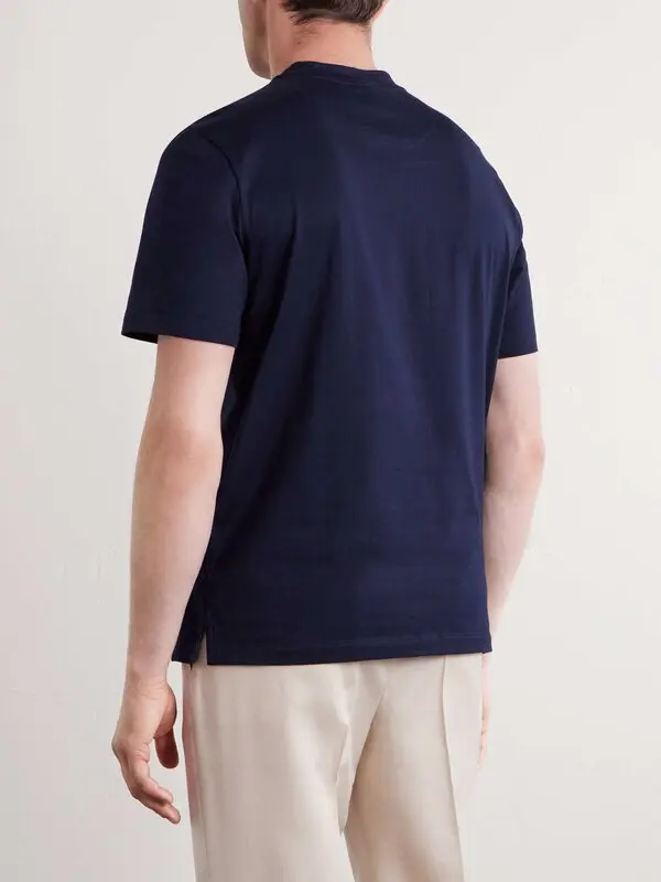 Brioni Cotton-jersey T-shirt