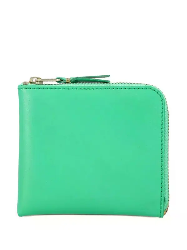 Comme Des Garçons Zip Small Leather Wallet