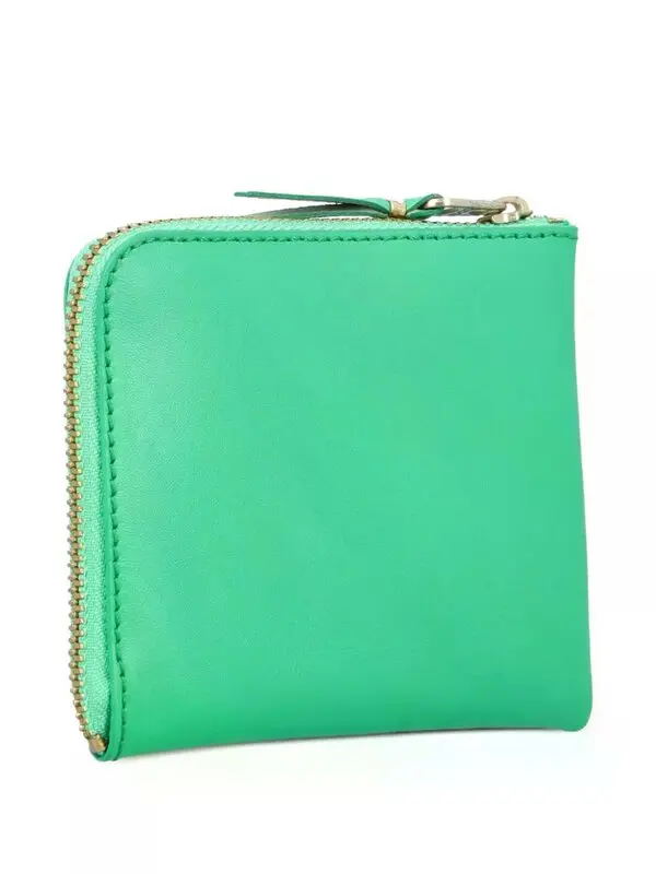 Comme Des Garçons Zip Small Leather Wallet