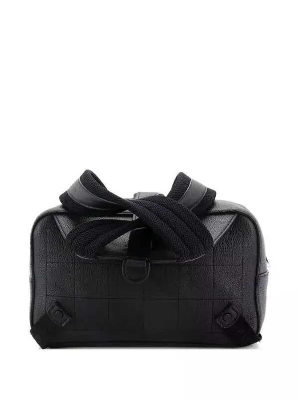 dior homme leather backpack Rider The main compartment can hold all the essentials Dior Diamond Leather Backpack in