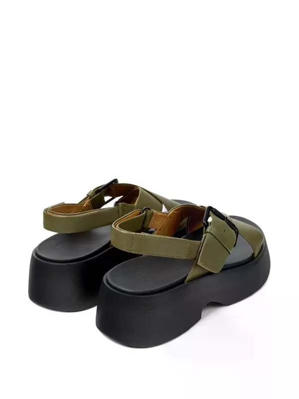 Camper Tasha Buckle-strap Sandals - Green