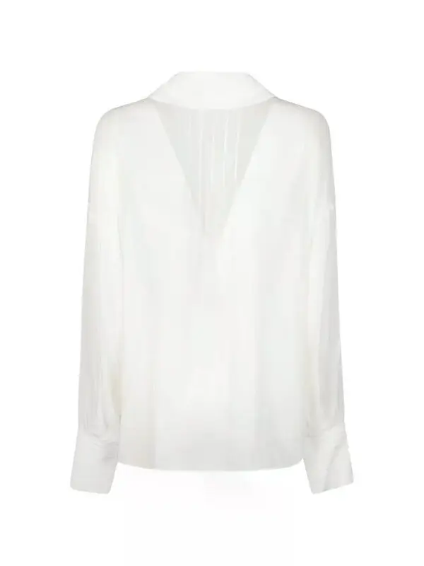 Patrizia Pepe Lace Long-sleeve Blouse