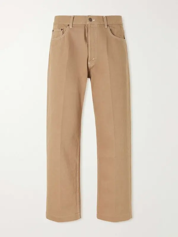 Celine Straight-leg Jeans - Brown