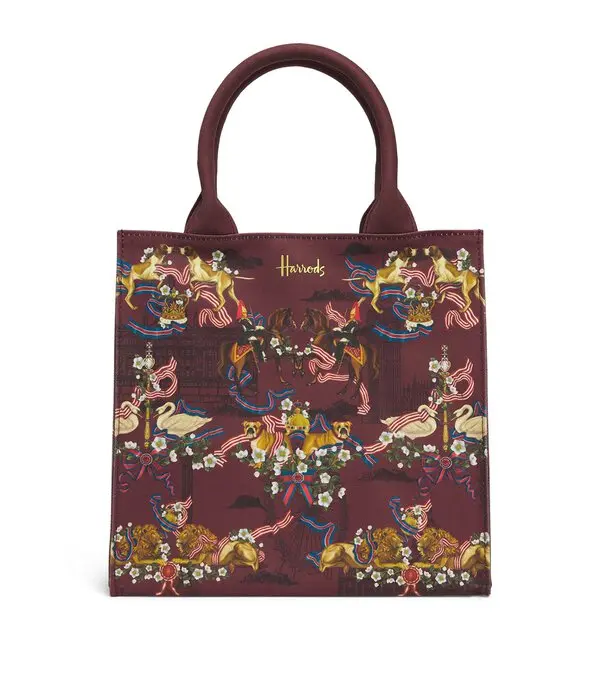 Harrods Great British Tote Bag - Navy