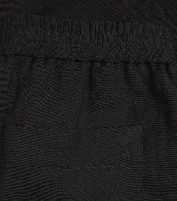 Ami Mid-rise Straight Shorts