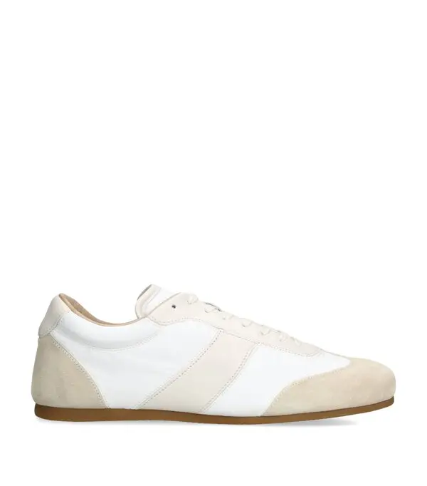 LEMAIRE Suede Soft Runner Sneakers - White