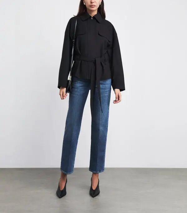 7 For All Mankind Calie Mid-rise Straight Jeans