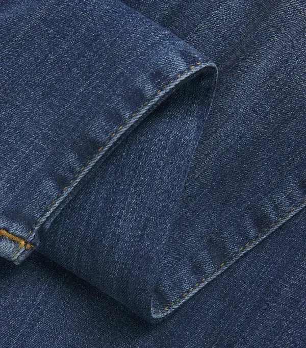 7 For All Mankind Slim Illusion Luxe High-rise Skinny Jeans - Blue