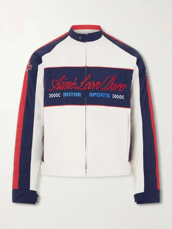 Paul Smith Logo-embroidered Shell Lightweight Jacket - White