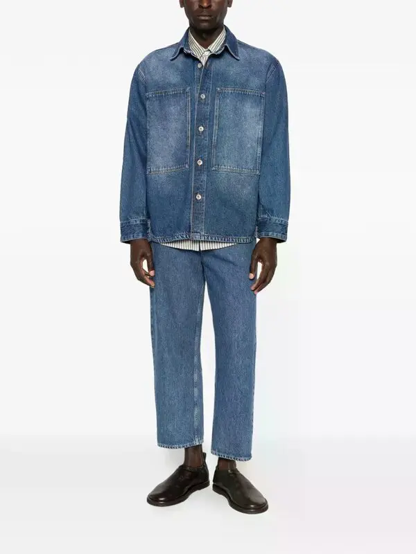 Studio Nicholson Saxon Chest-pocket Shirt
