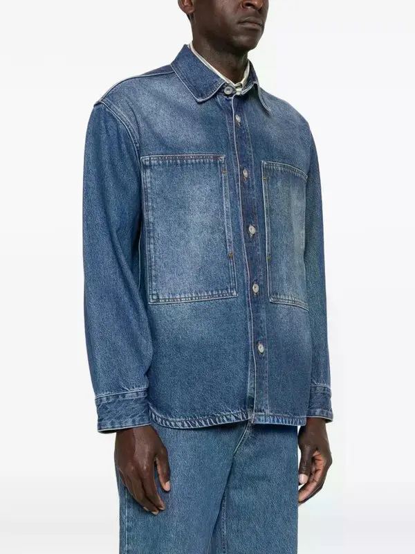 Studio Nicholson Saxon Chest-pocket Shirt