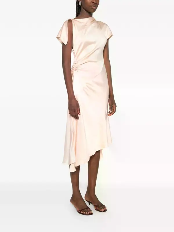 Victoria Beckham Draped Asymmetric Dress