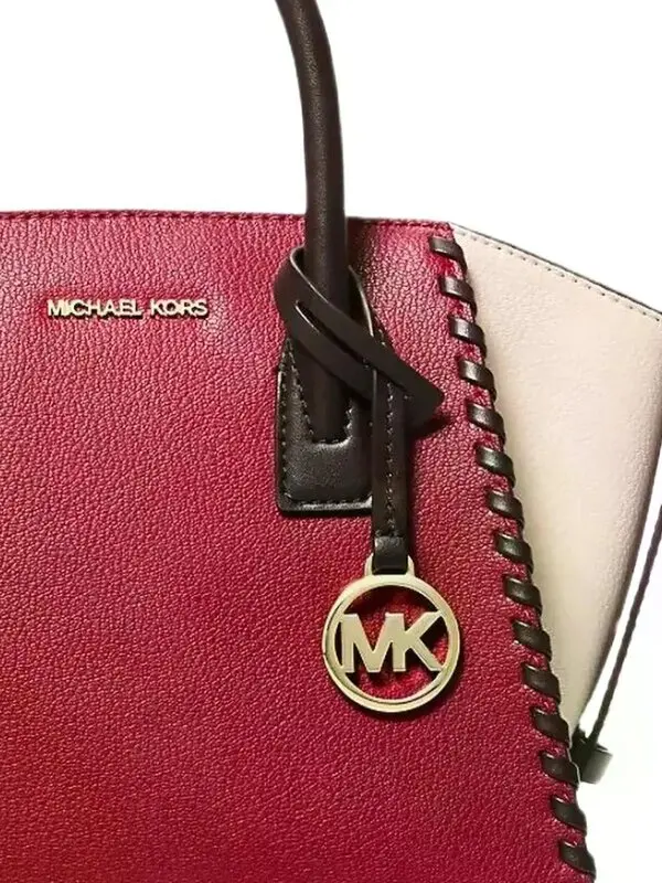 Michael Kors Top-zip Leather Satchel