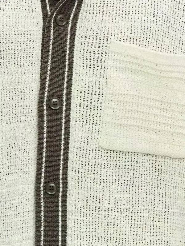 SAMSOE SAMSOE Chest-pocket Shirt - Neutrals