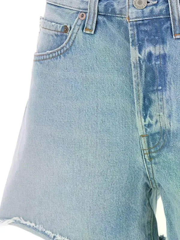 AGOLDE Parker Long Denim Shorts