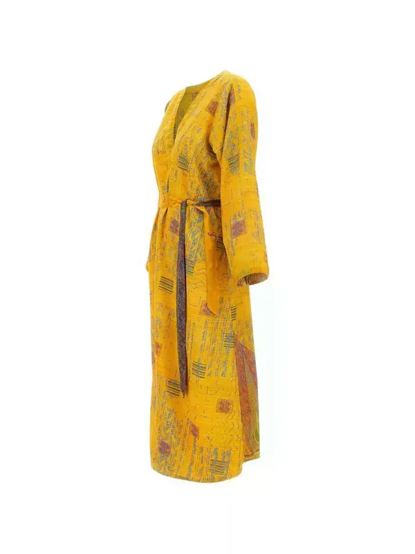 PICUS VIRIDIS Reversible Kimono Dress