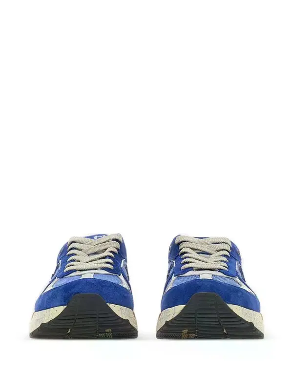 Premiata Suede Panelled Sneakers
