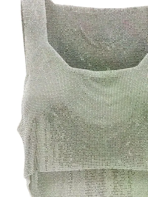 TWENTY FOURHAITCH Rhinestone Embellished Tank Top