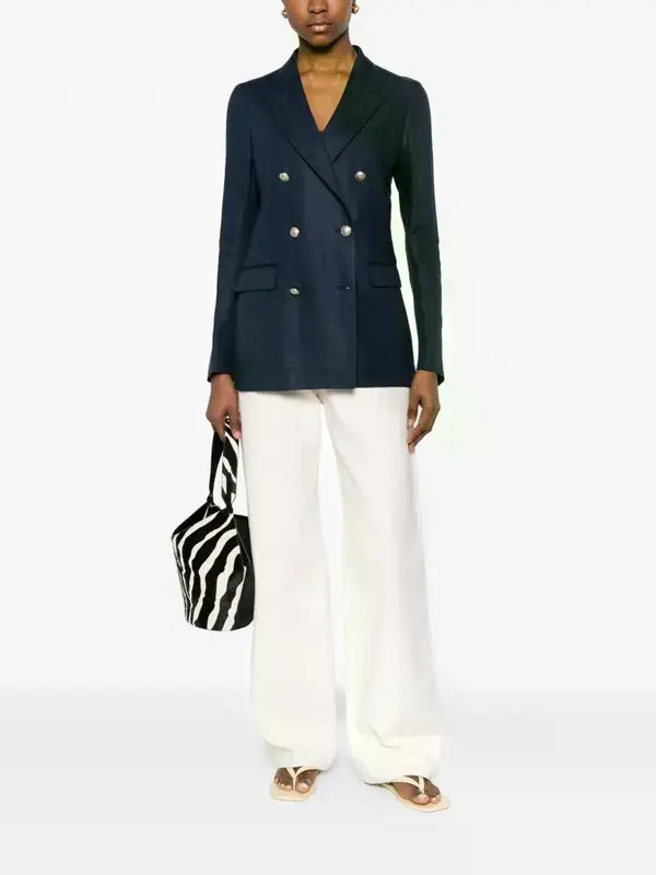 Tagliatore Double-breasted Blazer - Blue
