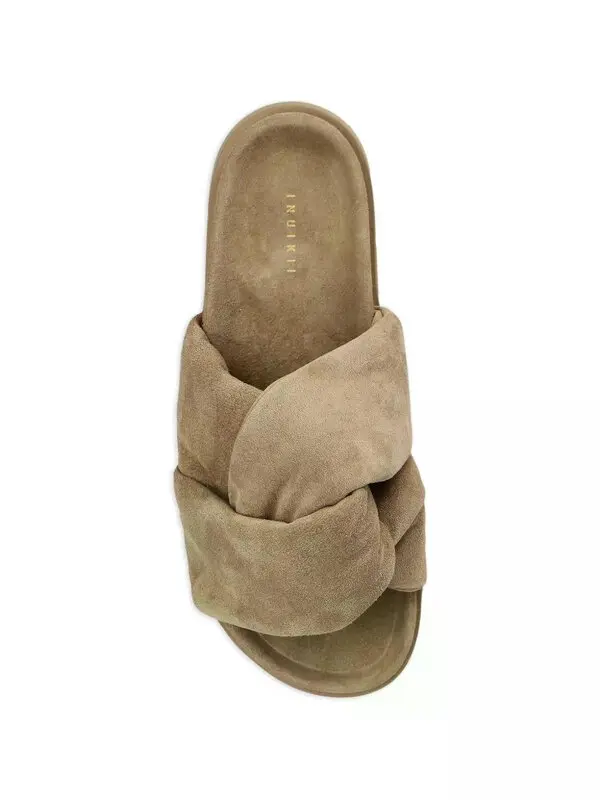 Inuikii Twisted Leather Slides