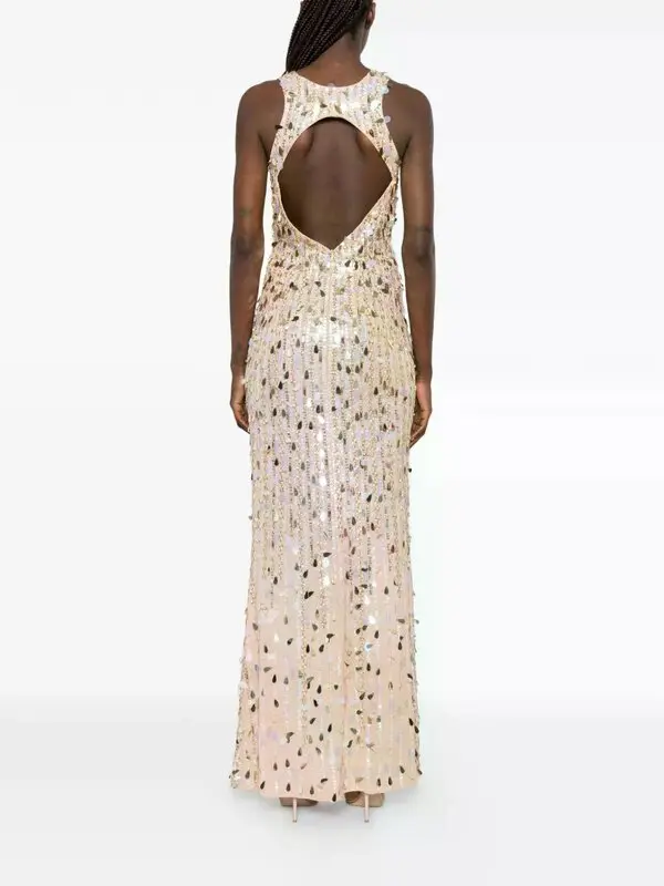 BABYLONE PARIS Sequin-embellished Maxi Dress