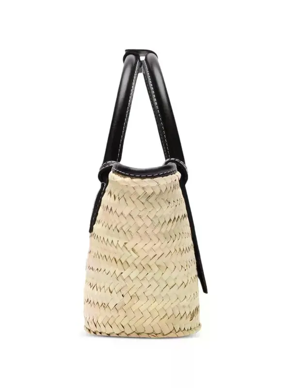 Jacquemus Le Soli Woven Beach Bag - Neutrals