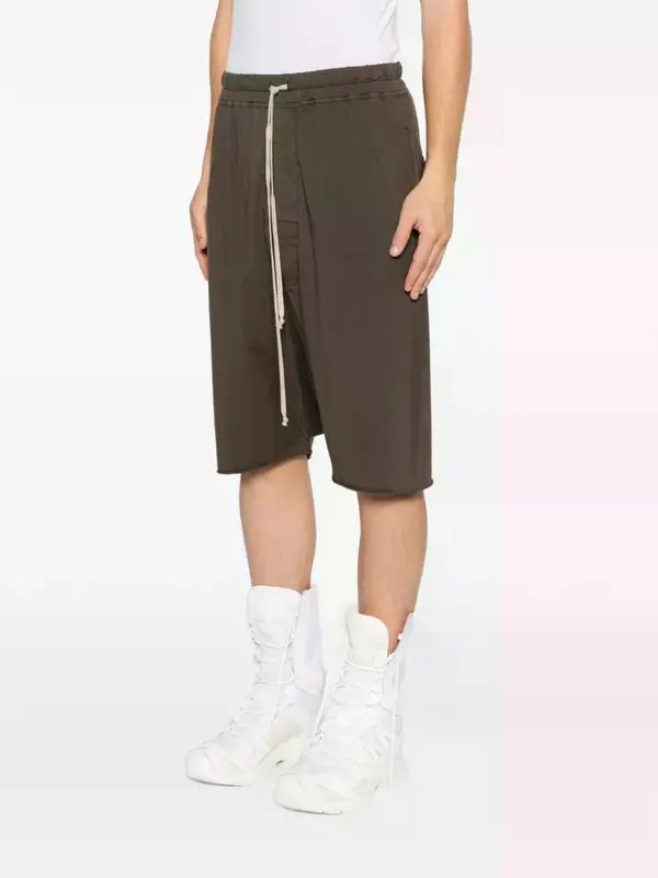Rick Owens Drawstring Split Shorts