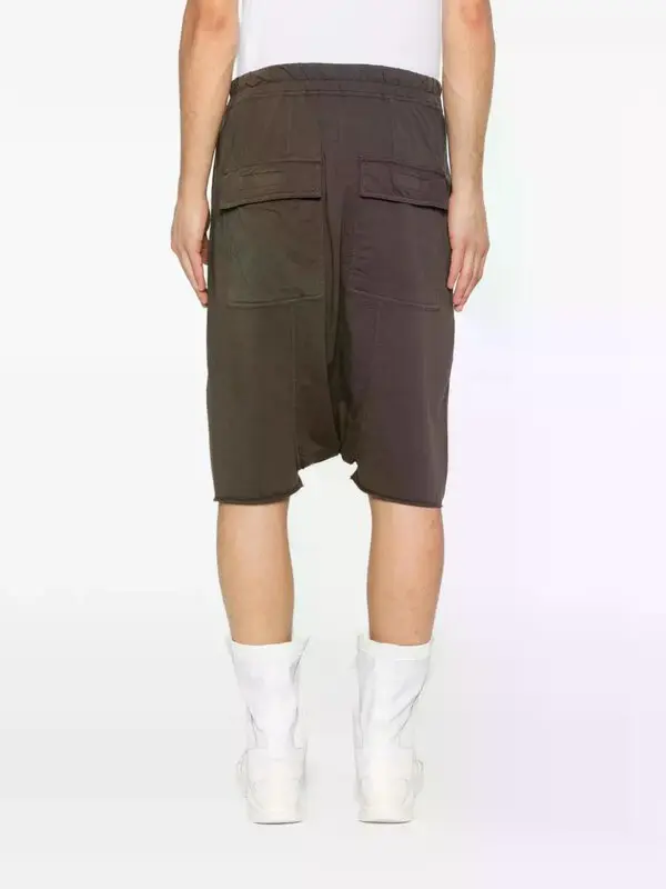 Rick Owens Drawstring Split Shorts