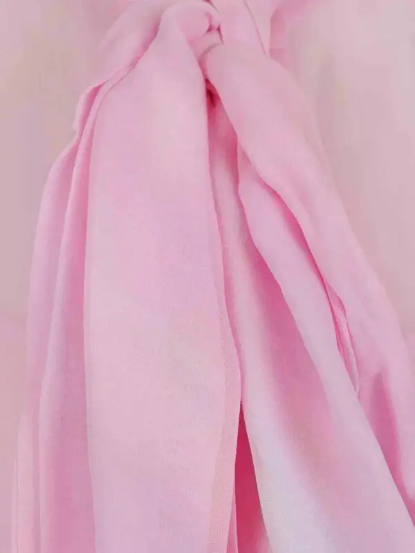 Costarellos Tie-neck Blouse