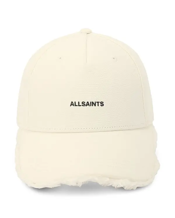 ALLSAINTS Frayed Edge Cap - Chalk White