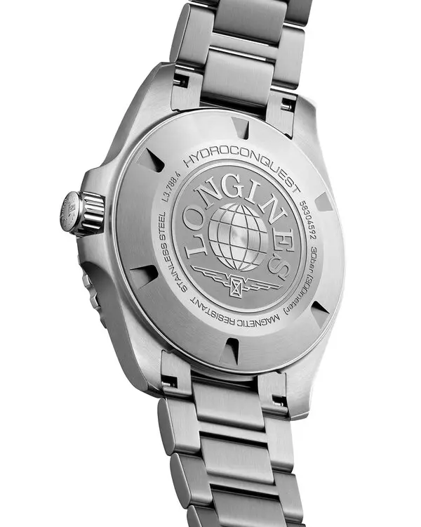 LONGINES Hydroconquest 42mm Watch - Silver/green