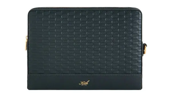 Kith Monogram Leather 11 Tech Case - Stadium