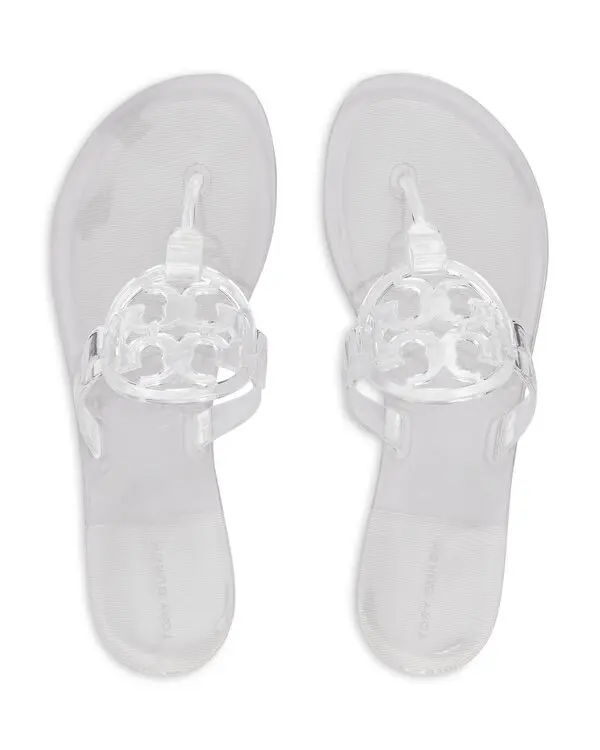 Tory Burch Miller Jelly Sandals - Clear
