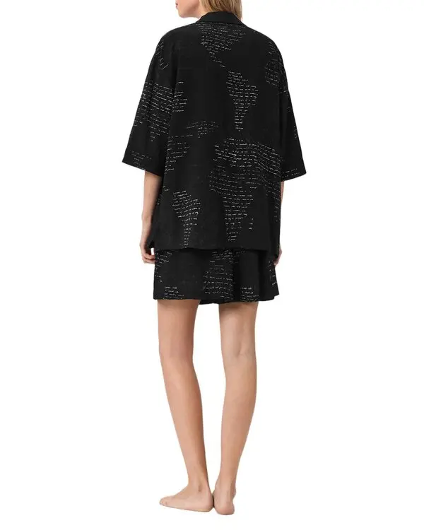 ALLSAINTS Clem Pajama Set - Script Black