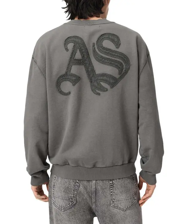 ALLSAINTS Insignia Crew - Washed Black