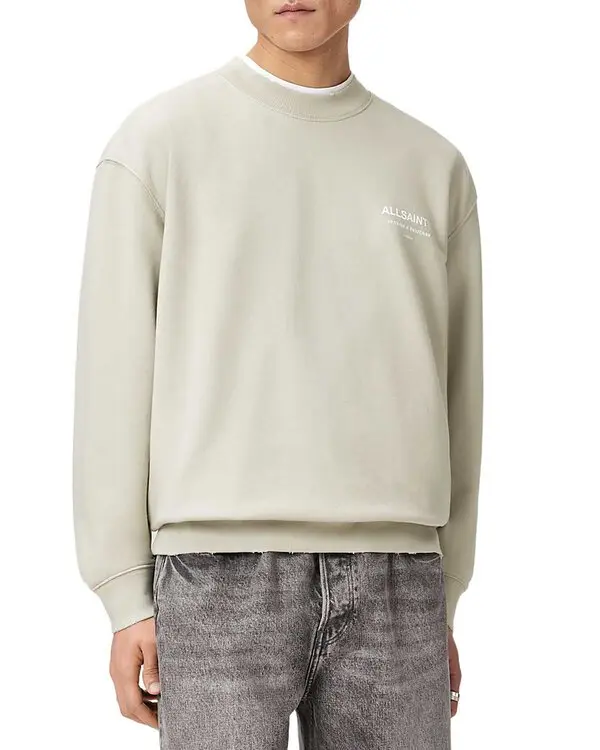 ALLSAINTS Dreamer Crewneck Sweatshirt - Powdered Green