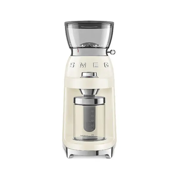 SMEG Coffee & Espresso Conical Burr Grinder - Beige