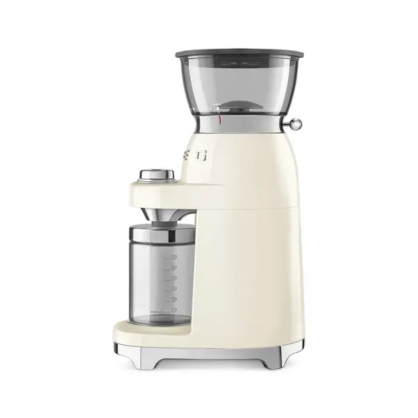 SMEG Coffee & Espresso Conical Burr Grinder - Cream