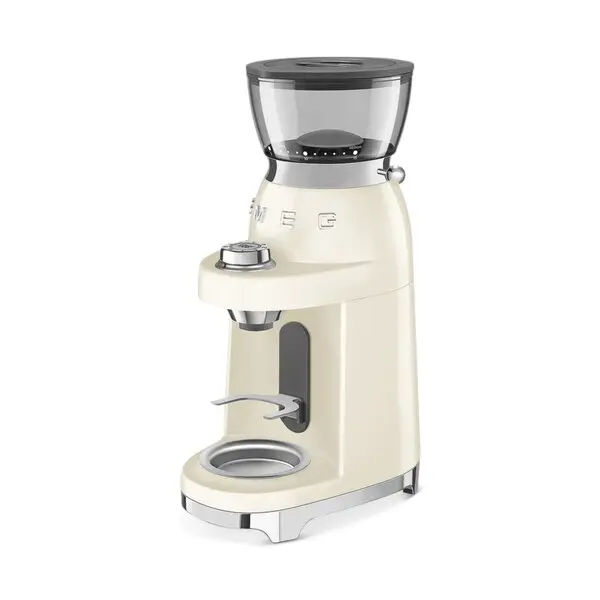 SMEG Coffee & Espresso Conical Burr Grinder - Cream