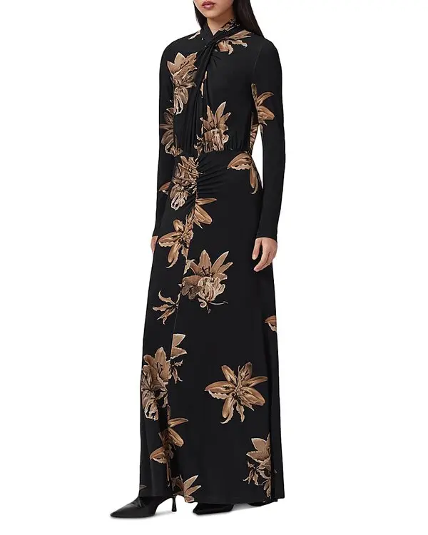ALLSAINTS Mina Maxi Dress - Petra Black
