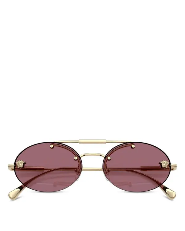 Versace Oval Sunglasses 56mm