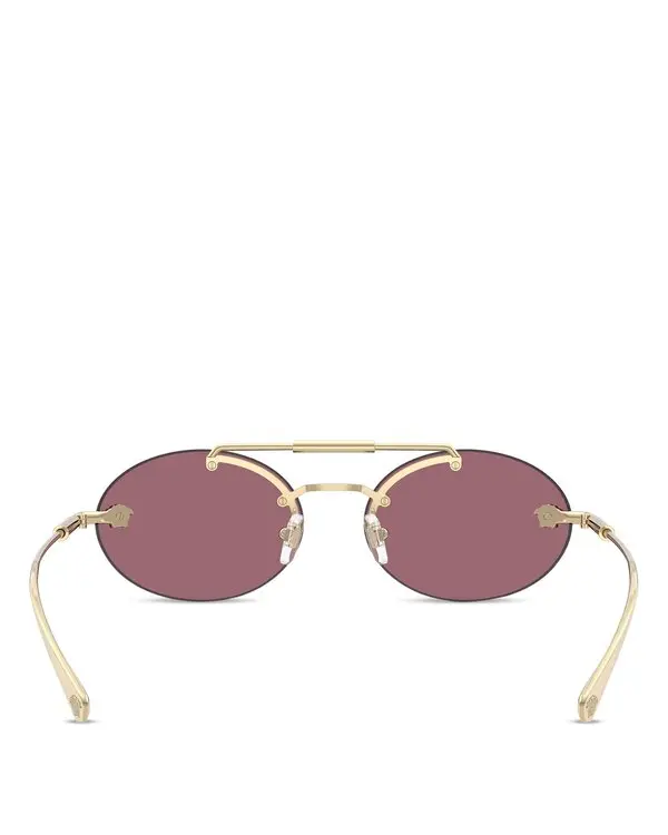 Versace Oval Sunglasses 56mm