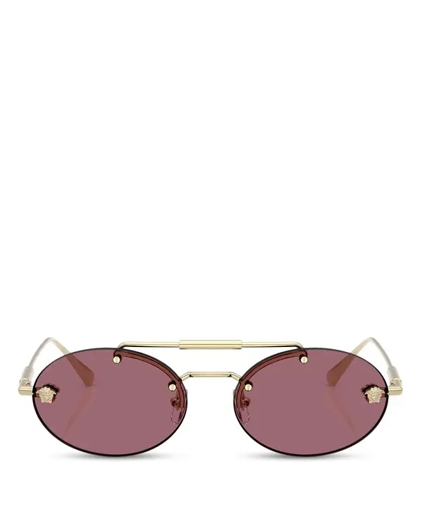 Versace Oval Sunglasses 56mm