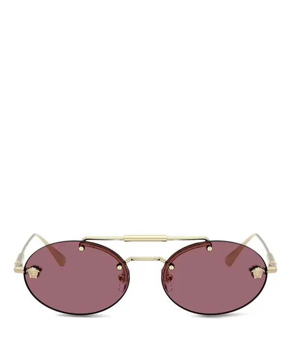 Versace Oval Sunglasses 56mm