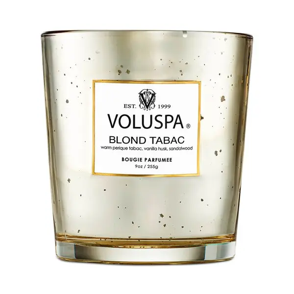 Voluspa Blond Tabac Classic Candle, 9 Oz
