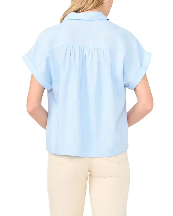 1.State Collared Top
