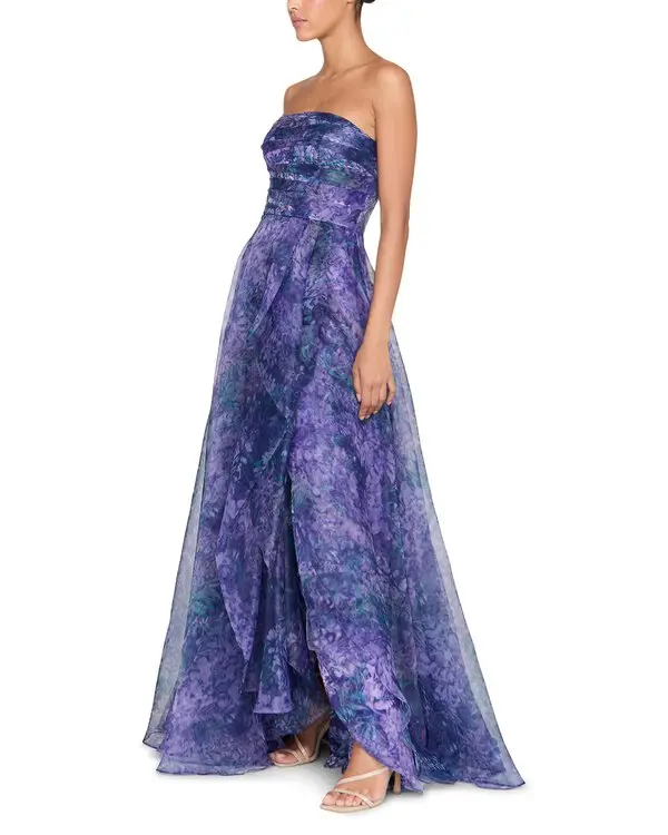 Theia Fahreta Strapless Gown - Botanic Tw