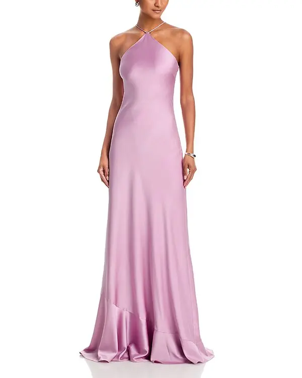 AMUR Camila Maxi Dress - Lumen Lavender