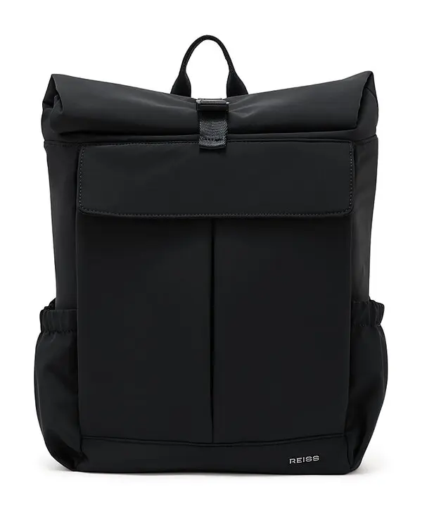 REISS Rolltop Backpack - Navy